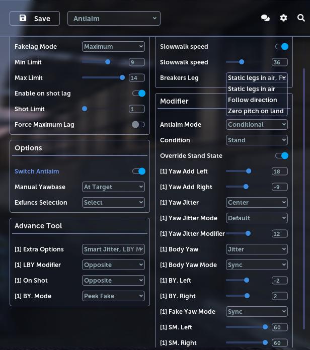 NeverLose.cc - Marketplace - Script "🥰Smile-Tech[paid]🥰"