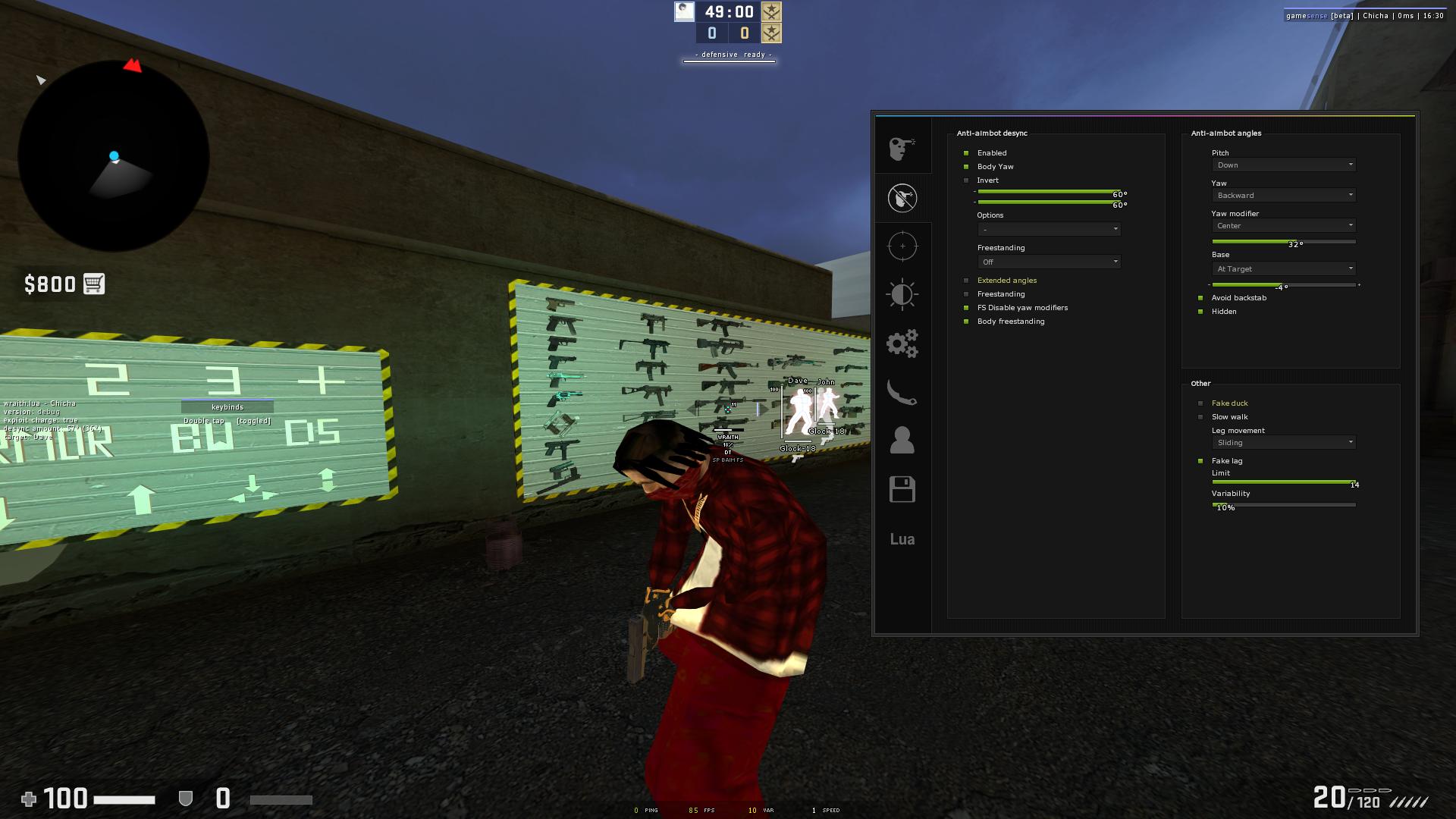 NeverLose.cc - Marketplace - Config "🖤Exlusive settings: 👑skeet visuals ...