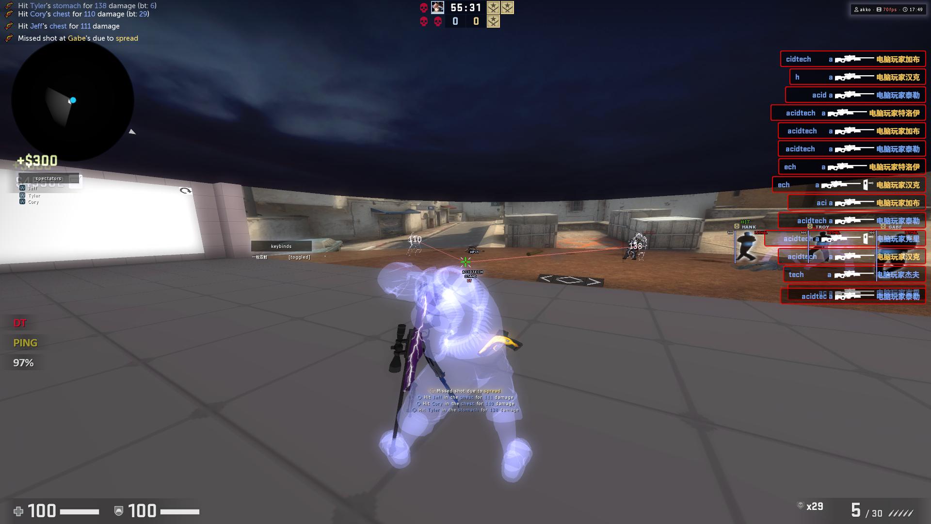 NeverLose.cc - Marketplace - Config "Akko AcidTech V4"