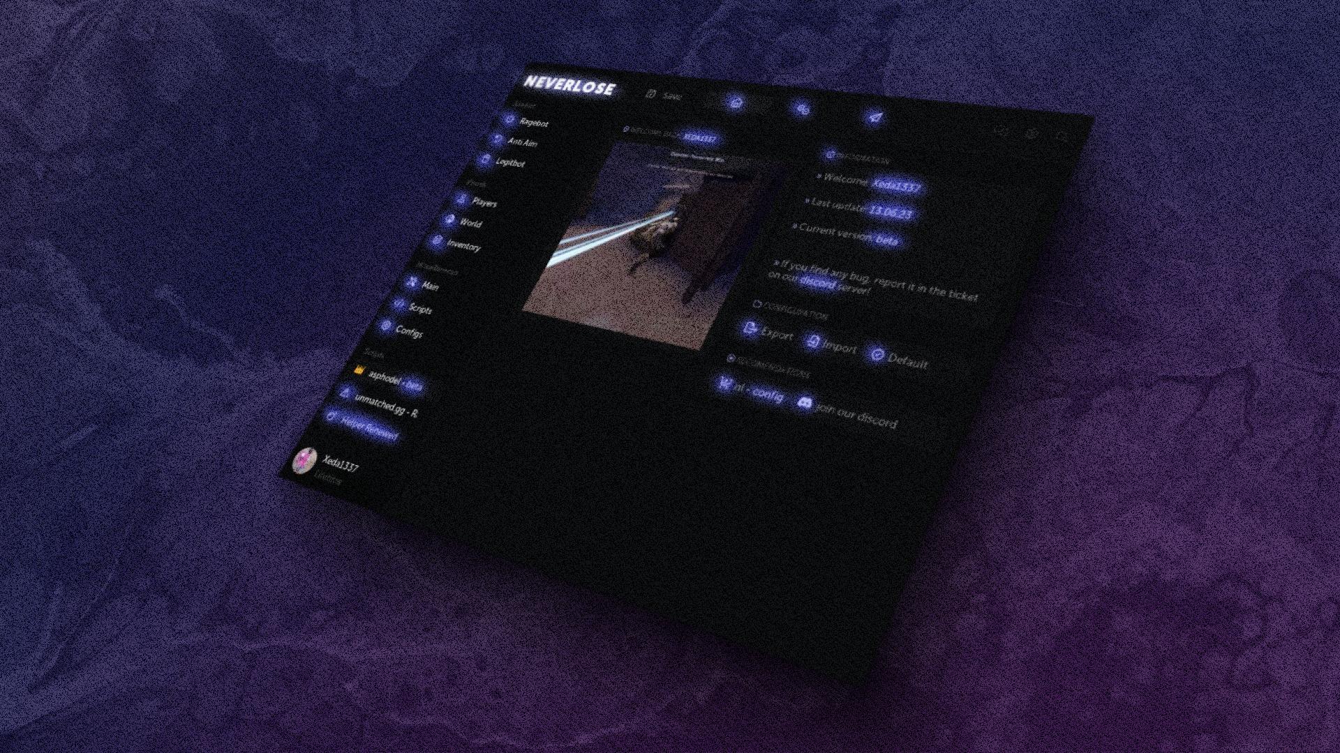 NeverLose.cc - Marketplace - Script "🎈vectorius.dev - anti-aim system"